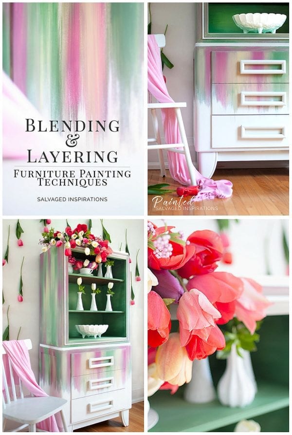 Blending & Layering | Furniture Painting Techniques - Salvaged Inspirations