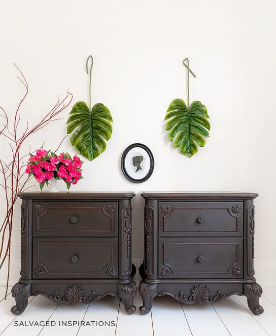 12 Painted Nightstand Ideas - Salvaged Inspirations