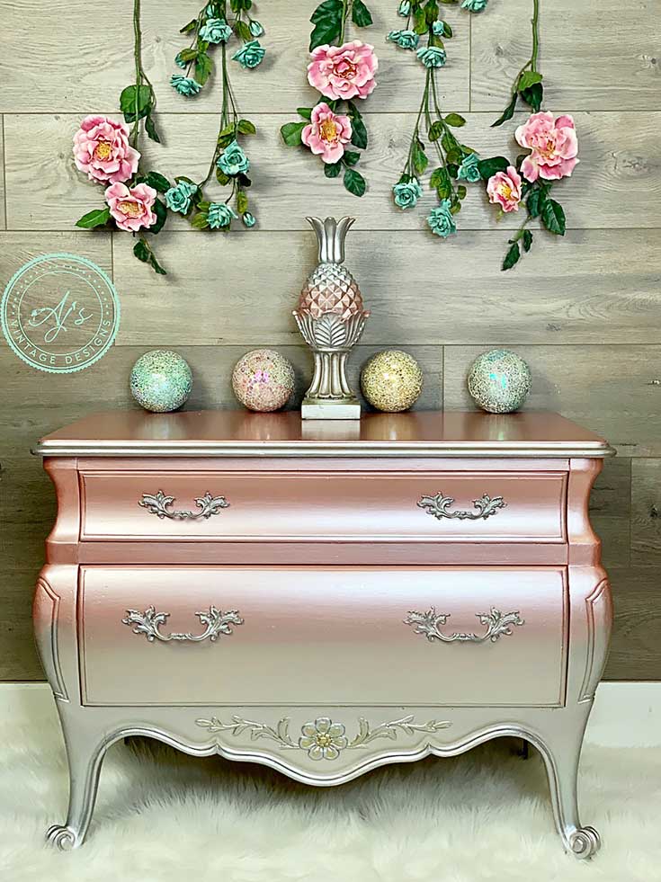 25 Metallic Painted Furniture Ideas Salvaged Inspirations 25 Metallic Painted Furniture Ideas Salvaged Inspirations