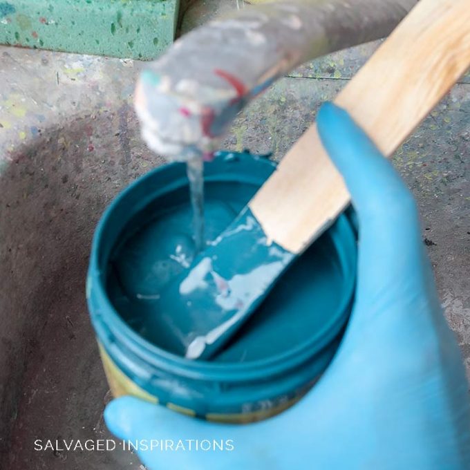 How To Thin Paint - Salvaged Inspirations