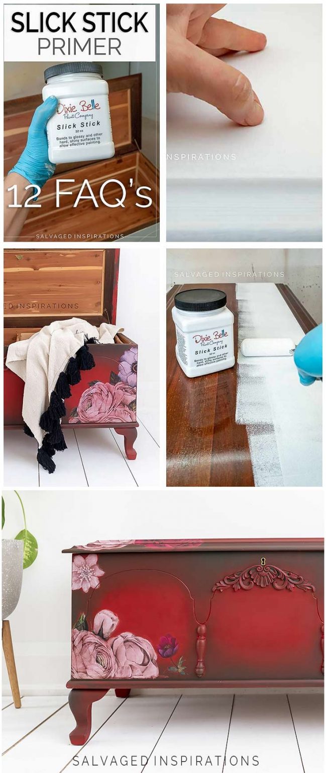 Slick Stick Primer - How To Make ANY Surface Paintable! - Salvaged ...