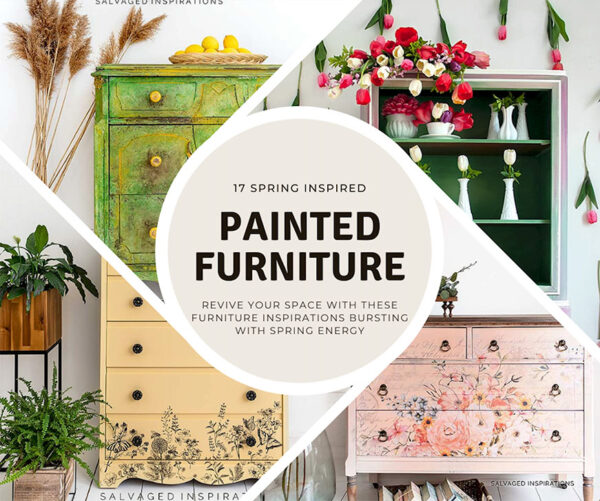 17 Spring Inspired Painted Furniture Makeovers