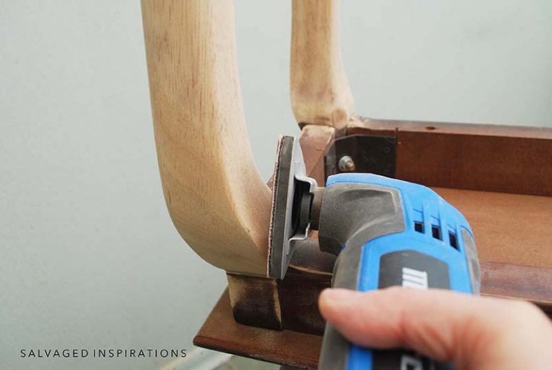 Console Table Makeover - Salvaged Inspirations