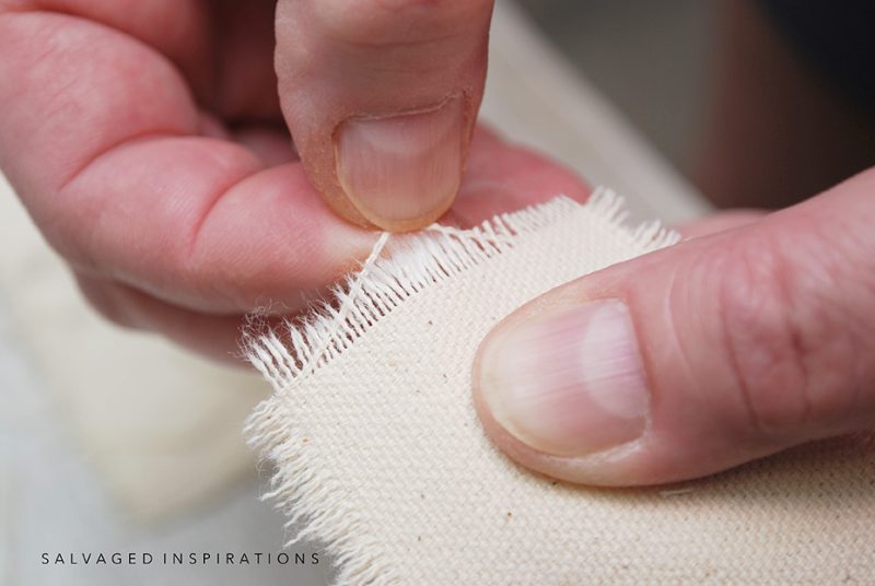 Bookmark DIY with Fabric Scraps - Salvaged Inspirations