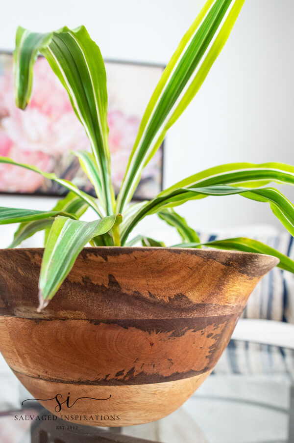 Hemp Oil Wood Finish on Thrift Bowls - Salvaged Inspirations