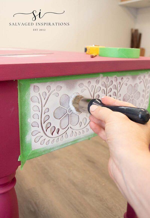 Step by Step Guide – Painting Bone Inlay On Your Furniture - Salvaged ...