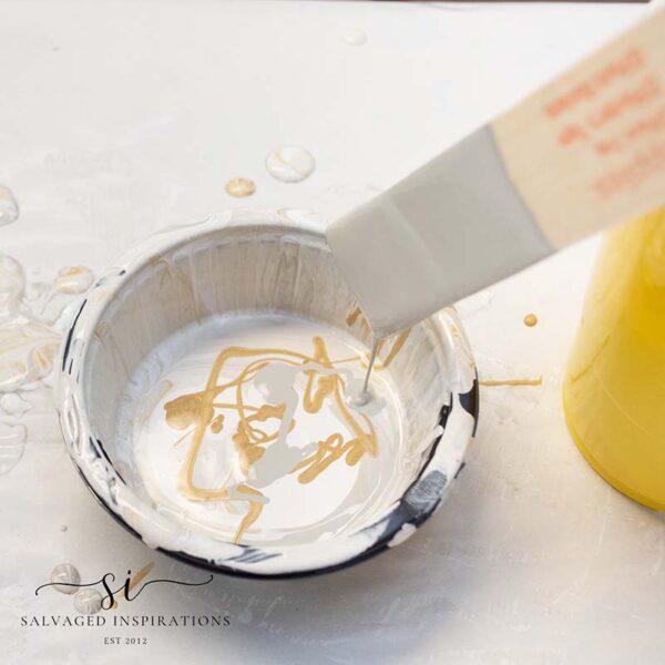 Paint Pouring For Beginners | DIY Marble Coasters - Salvaged Inspirations