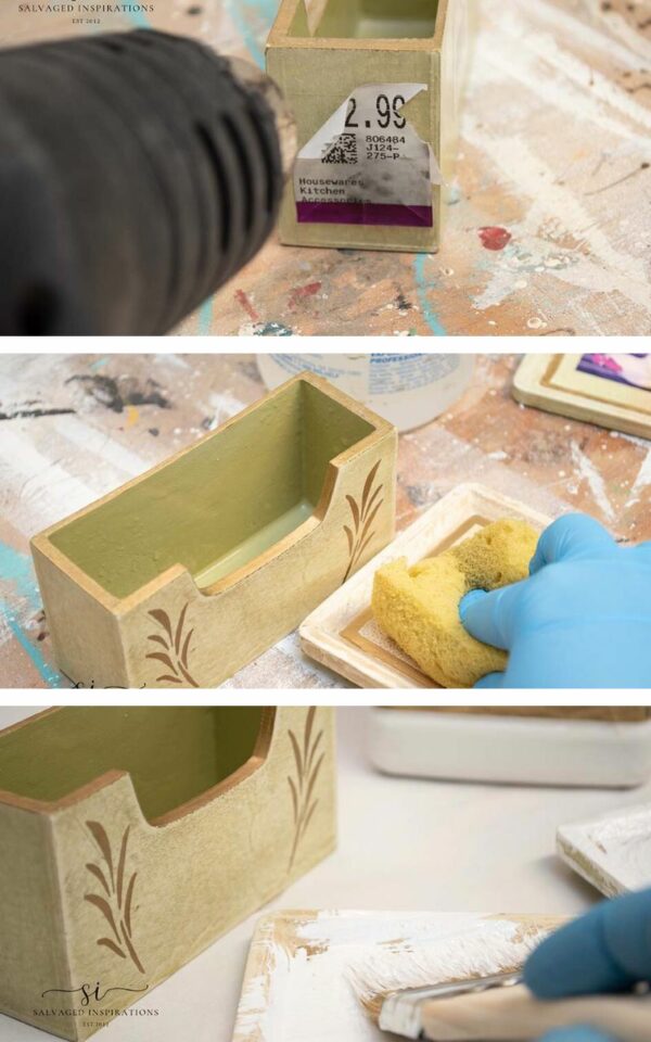 Paint Pouring For Beginners | DIY Marble Coasters - Salvaged Inspirations
