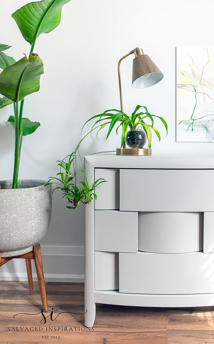 $12.49 Painted Bedside Table - Salvaged Inspirations