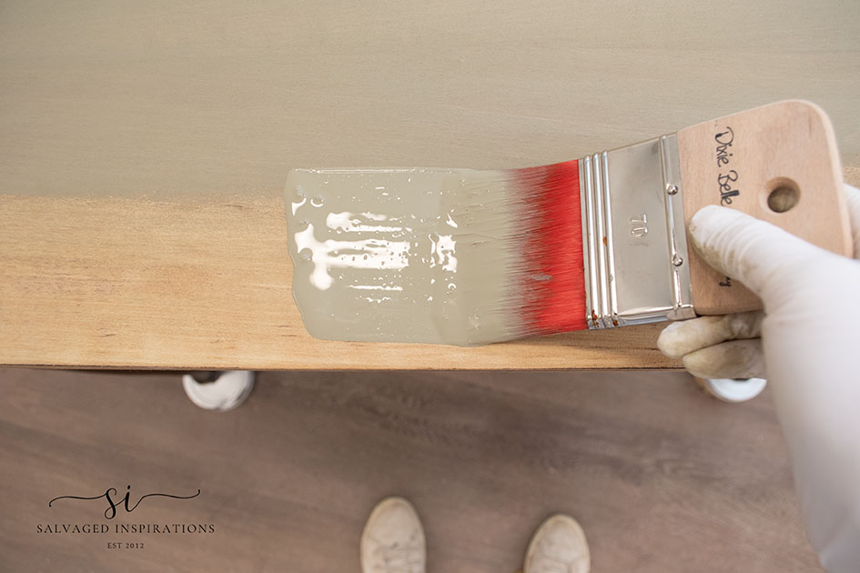 Applying Paint Stain Wash | Salvaged Inspirations