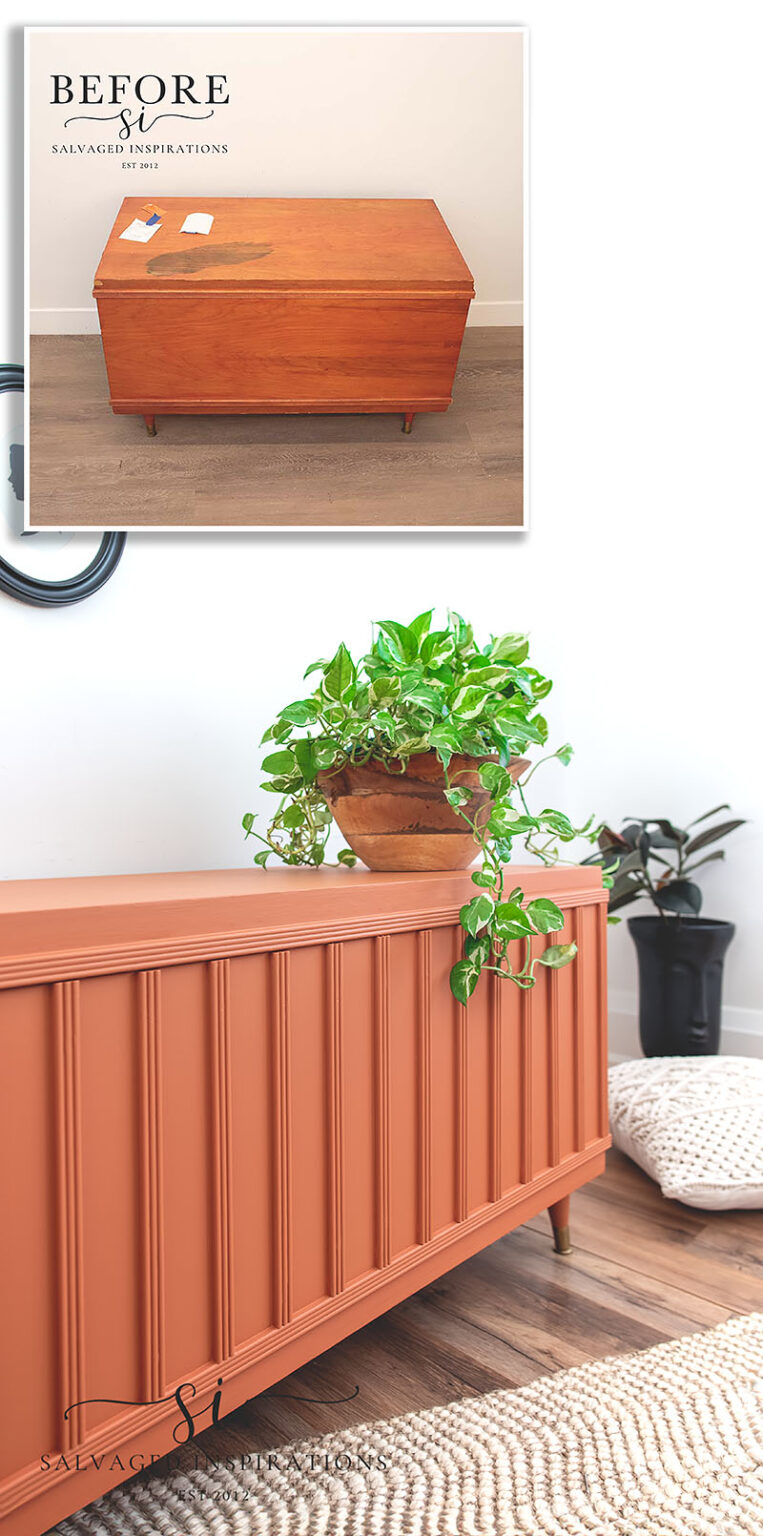 How To Elevate Your Furniture By Adding Trim - Salvaged Inspirations