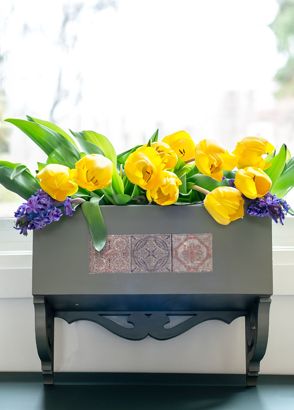 Upcycled Mailbox Into DIY Planter Box - Salvaged Inspirations