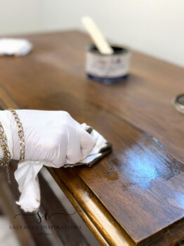 Coffee Bean Wood Wash Paint | Vintage Dresser Makeover - Salvaged ...