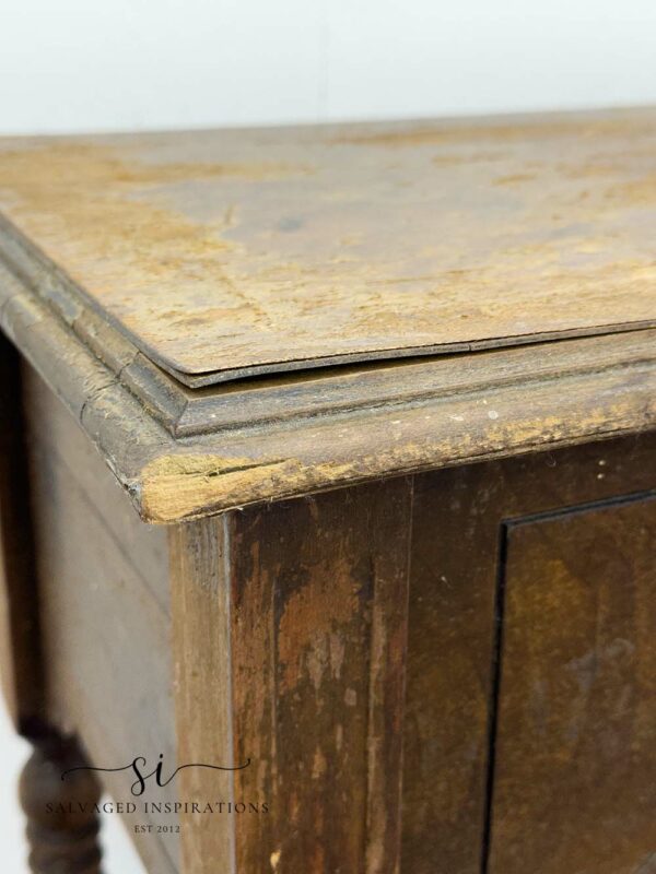 OLD Trashed Table – NEW Look With Gel Stain! - Salvaged Inspirations