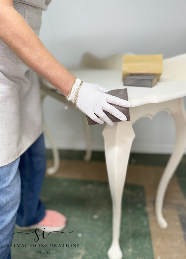 French Villa Table Makeover - Salvaged Inspirations