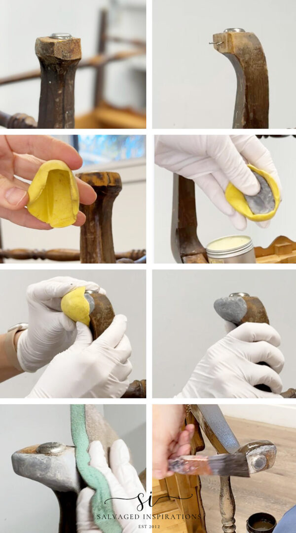 How To Fix A Broken Spindle Leg - Salvaged Inspirations
